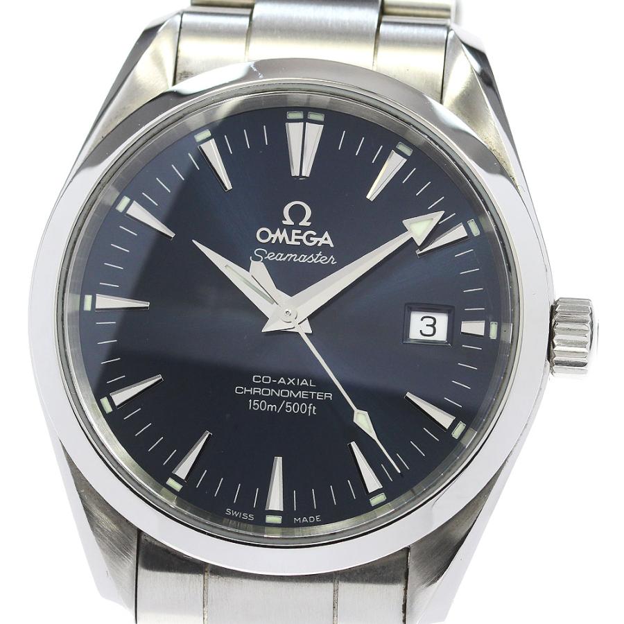 OMEGA オメガ 2503.80 シーマスター アクアテラ デイト 自動巻き メンズ 良品 保証書付き_844150 : CLOSER ...