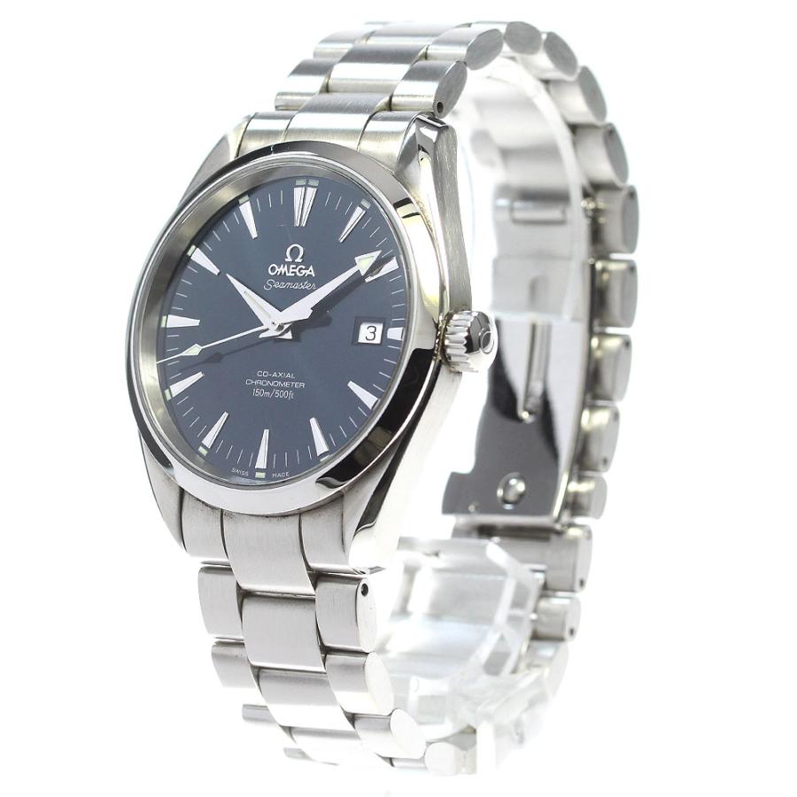 OMEGA オメガ 2503.80 シーマスター アクアテラ デイト 自動巻き メンズ 良品 保証書付き_844150 : CLOSER ...
