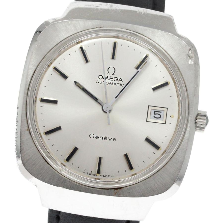 OMEGA オメガ 166.0164 ジュネーブ デイト cal.1012 自動巻き メンズ _844292 : CLOSER Yahoo!ショップ - 通販 - Yahoo!ショッピング