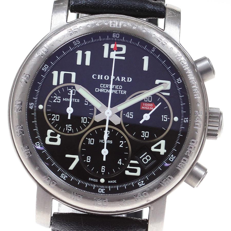 Chopard ショパール 16/8915 ミッレリア クロノグラフ デイト 自動巻き メンズ 保証書付き_844306 : CLOSER Yahoo!ショップ - 通販 - Yahoo!ショッピング