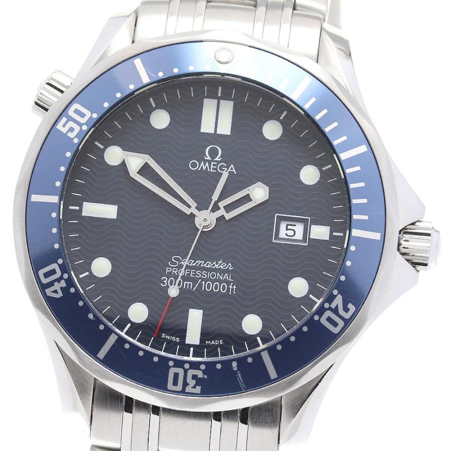 オメガ OMEGA 2541.80 シーマスター300 デイト クォーツ メンズ _844605 : 844605 : CLOSER ...