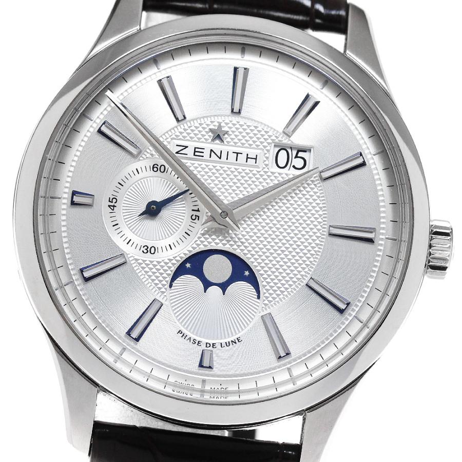 ZENITH（時計） ゼニス ZENITH 03.2140.691 キャプテン グランドデイト ムーンフェイズ 自動巻き メンズ _845162 : CLOSER Yahoo!ショップ ...