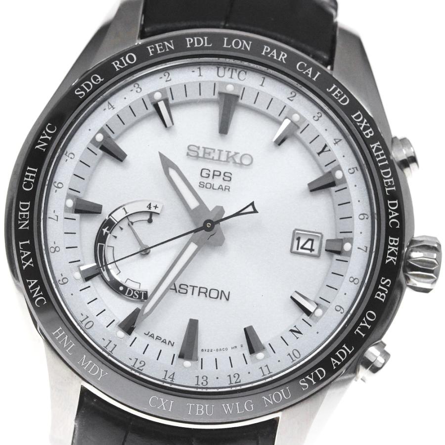 SEIKO セイコー SBXB093/8X22-0AG0 アストロン デイト ソーラー電波 メンズ 箱・保証書付き_845587 ...