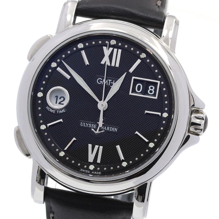 ULYSSE NARDIN ユリス・ナルダン Ulysse Nardin 223-88 サンマルコ GMT ビッグデイト 自動巻き メンズ _845876 : CLOSER Yahoo ...