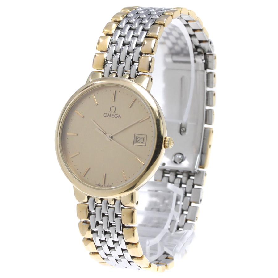 オメガ OMEGA 6330.1100 デビル デイト クォーツ メンズ 保証書付き_846001 : 846001 : CLOSER Yahoo!ショップ - 通販 - Yahoo!ショッピング