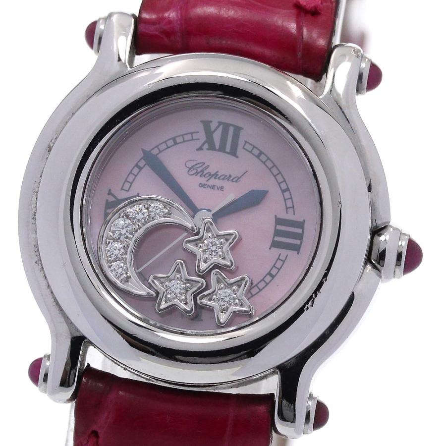Chopard ショパール 27/8245-21 ハッピースポーツ ムーン＆スター クォーツ レディース _846065 : CLOSER Yahoo!ショップ - 通販 - Yahoo!ショッピング