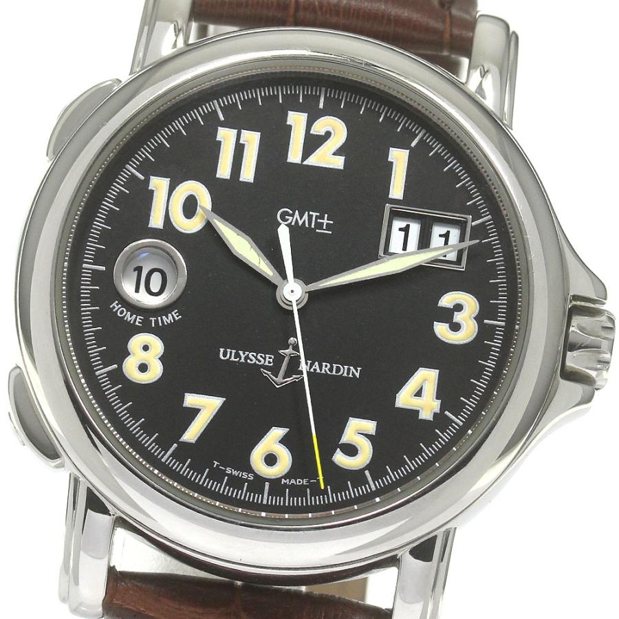 ULYSSE NARDIN ユリス・ナルダン Ulysse Nardin 223-88 サンマルコ GMT ビッグデイト 自動巻き メンズ _846231【ev10】 : CLOSER ...