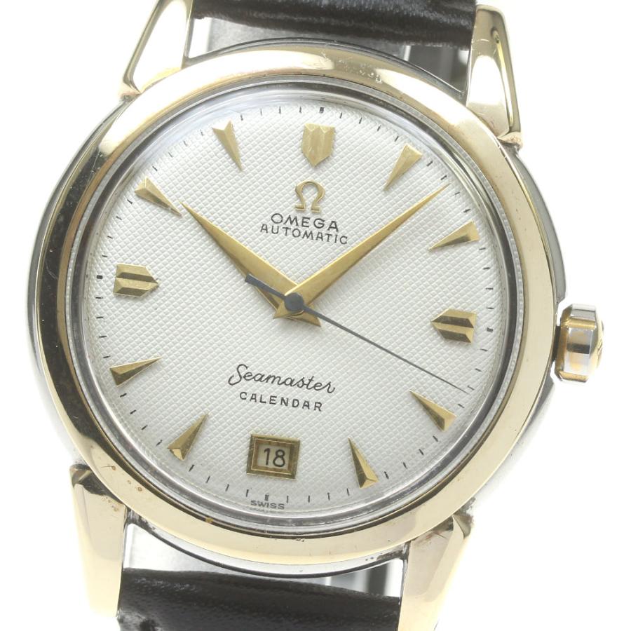OMEGA（オメガ） OMEGA 2627-7SC シーマスター カレンダー デイト ハーフローター cal.353 自動巻き メンズ ...