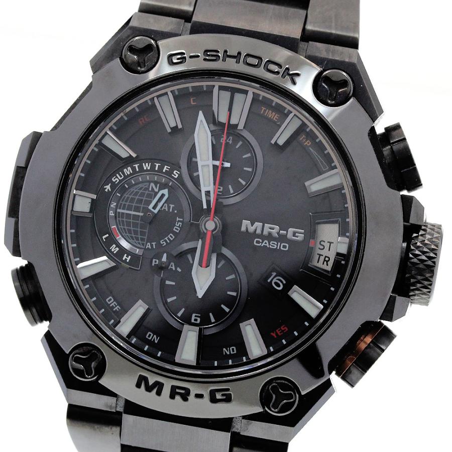 CASIO（カシオ） CASIO MRG-G2000CB-1AJR Gショック MR-G 黒備え ソーラー電波 メンズ 美品 _846671 ...