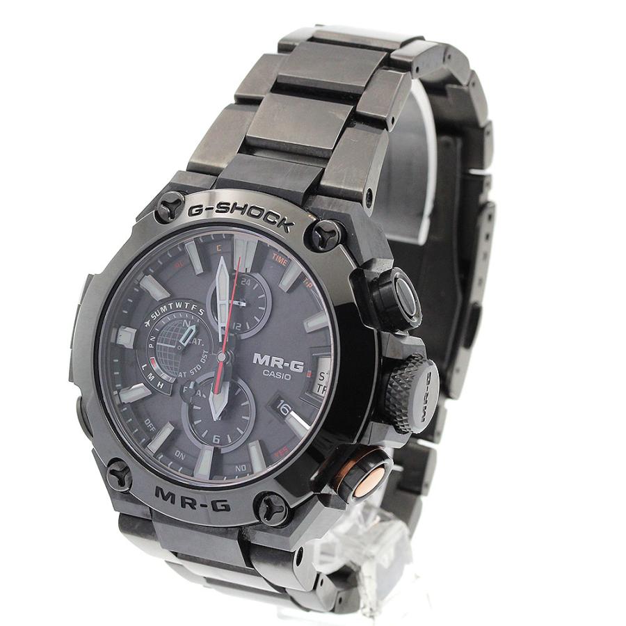 CASIO（カシオ） CASIO MRG-G2000CB-1AJR Gショック MR-G 黒備え ソーラー電波 メンズ 美品 _846671 ...