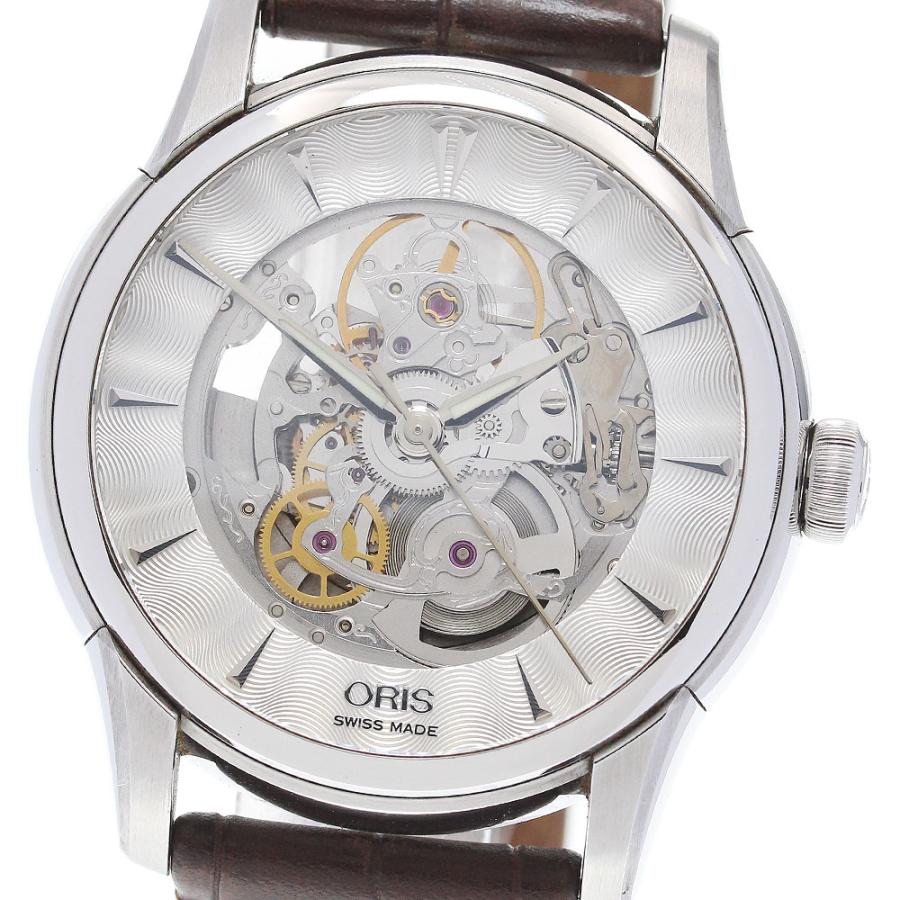 ORIS オリス 7670 アートリエ スケルトン 自動巻き メンズ _846821 : CLOSER Yahoo!ショップ - 通販 - Yahoo!ショッピング