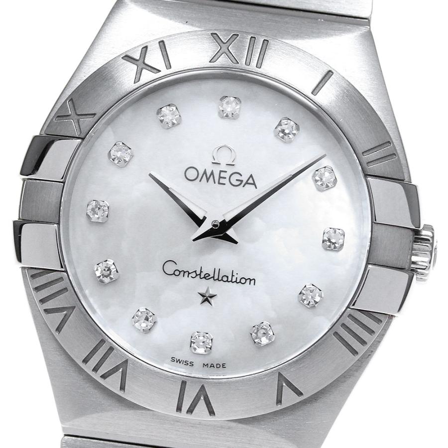OMEGA オメガ 123.10.27.60.55.001 コンステレーション 12Pダイヤモンド クォーツ レディース 極美品 箱・保証書付き_846870 : CLOSER Yahoo ...