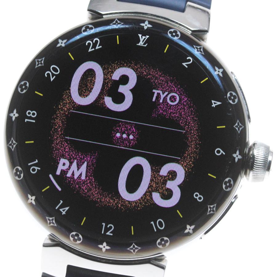 LOUIS VUITTON ルイ・ヴィトン QAD00Z タンブール ホライゾン ライトアップ クォーツ メンズ 保証書付き_847519 : CLOSER Yahoo!ショップ - 通販 ...