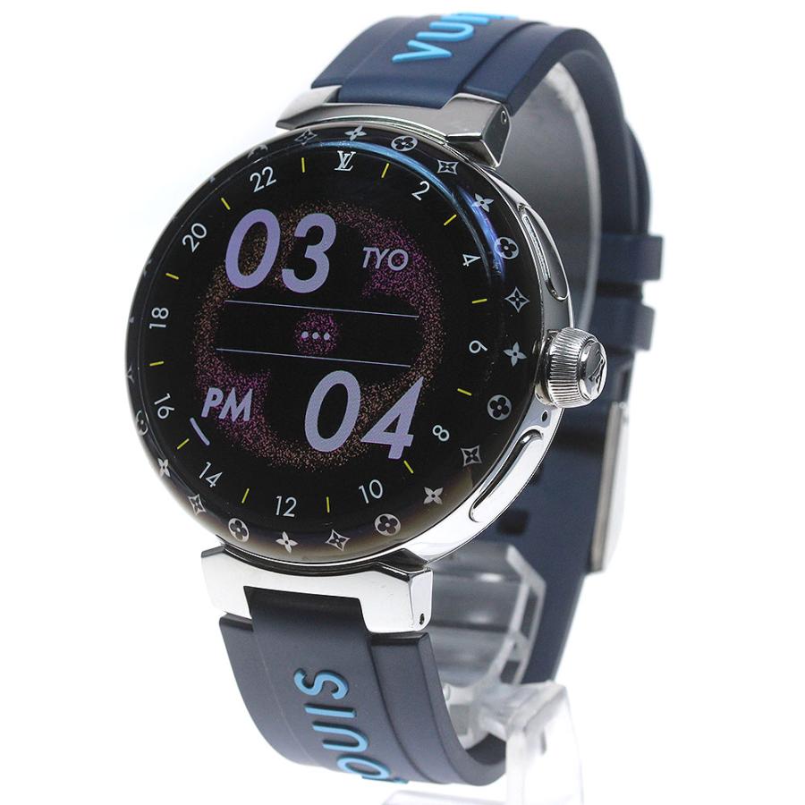 LOUIS VUITTON ルイ・ヴィトン QAD00Z タンブール ホライゾン ライトアップ クォーツ メンズ 保証書付き_847519 : CLOSER Yahoo!ショップ - 通販 ...