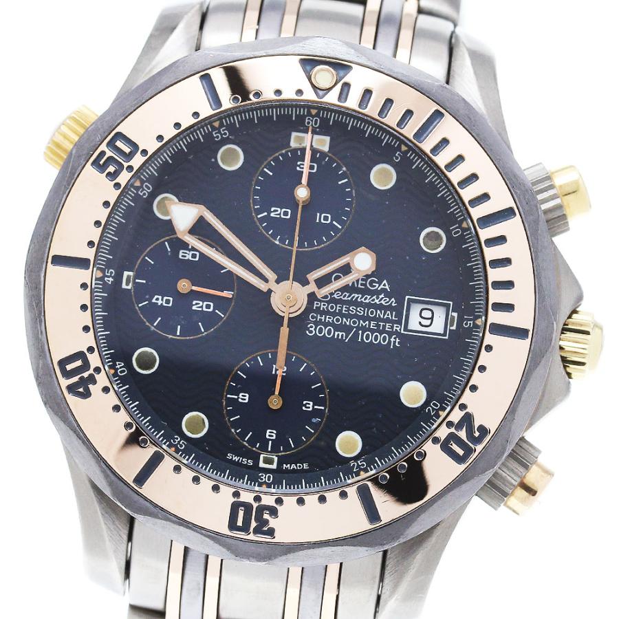 OMEGA オメガ 2296.80 シーマスター300 クロノグラフ 自動巻き メンズ 箱・保証書付き_847605 : CLOSER Yahoo!ショップ - 通販 - Yahoo!ショッピング