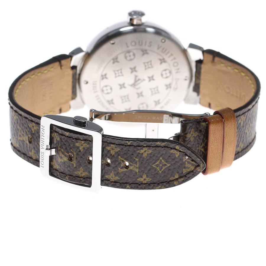 LOUIS VUITTON（ルイ・ヴィトン） LOUIS VUITTON Q1111 タンブール デイト クォーツ メンズ _847648 ...