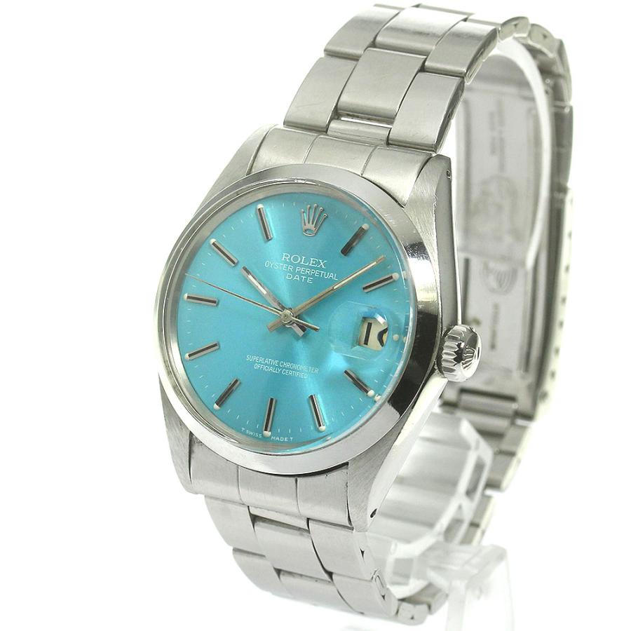 ROLEX ロレックス 1500 デイト リダンダイヤル Cal.1570 自動巻き メンズ _847778 : CLOSER Yahoo!ショップ - 通販 - Yahoo!ショッピング