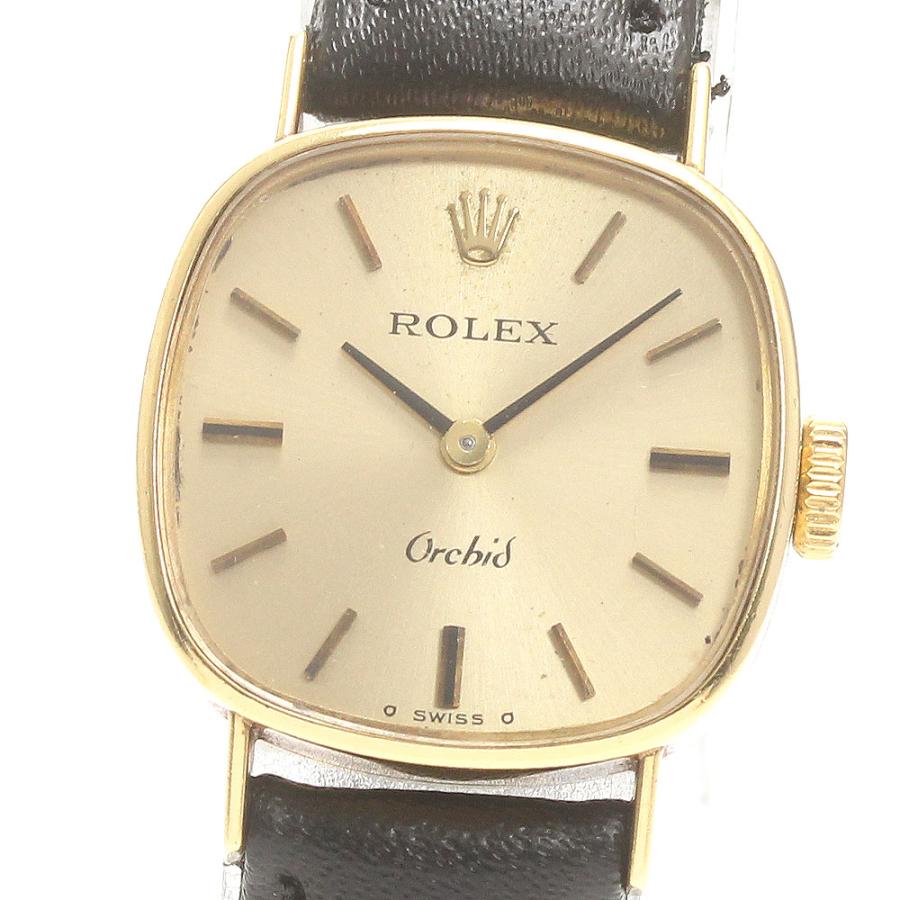 ROLEX（ロレックス） ROLEX 2672 オーキッド K18YG Cal.1400 手巻き レディース _848479【ev20】 : CLOSER Yahoo!ショップ - 通販 ...