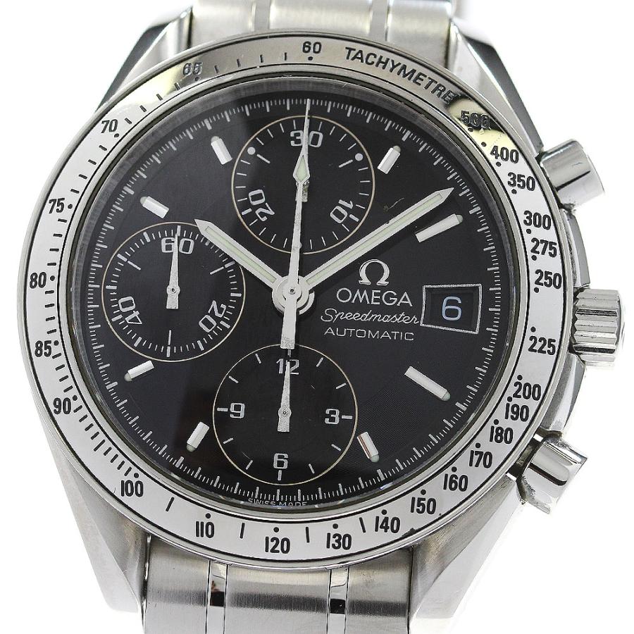 OMEGA オメガ 3513.50 スピードマスター デイト クロノグラフ 自動巻き メンズ _849157 : CLOSER Yahoo!ショップ - 通販 - Yahoo!ショッピング