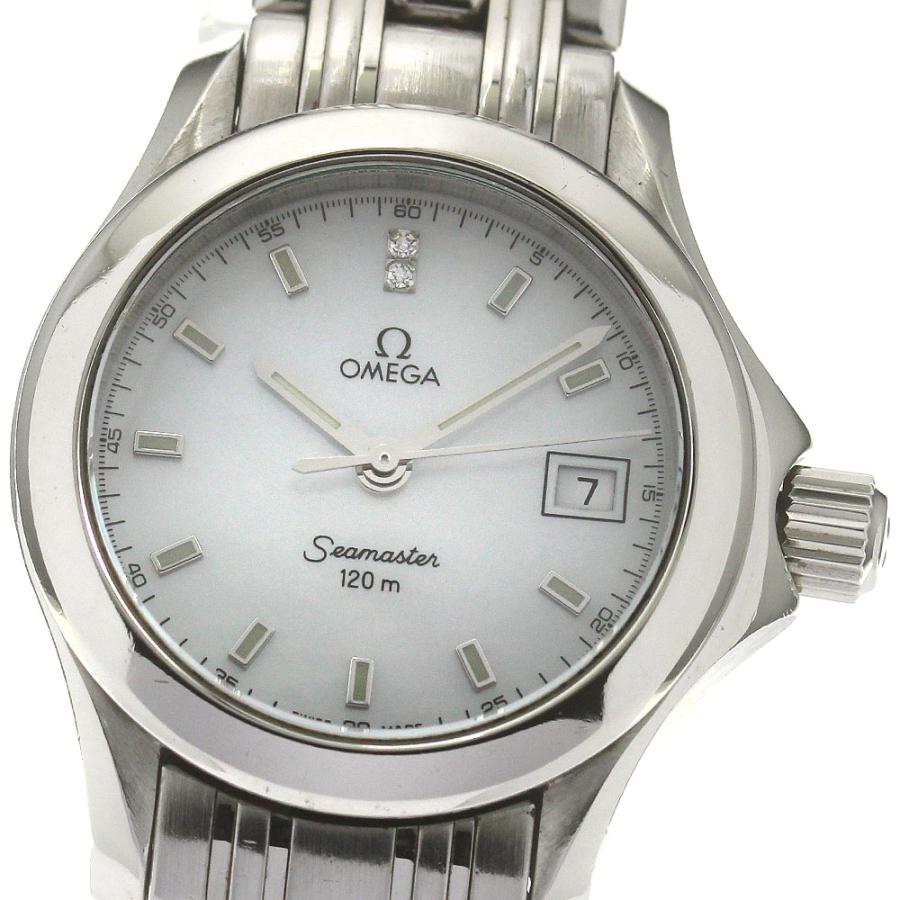 OMEGA（オメガ） OMEGA 2581.64 シーマスター120M 2Pダイヤ クォーツ レディース _849336 : CLOSER Yahoo!ショップ - 通販 - Yahoo!ショッピング