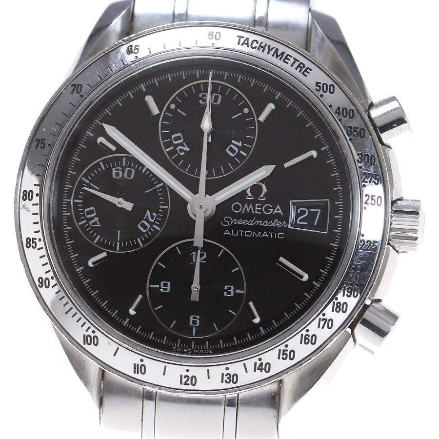 OMEGA オメガ 3513.50 スピードマスター デイト クロノグラフ 自動巻き メンズ _849390 : CLOSER Yahoo!ショップ - 通販 - Yahoo!ショッピング