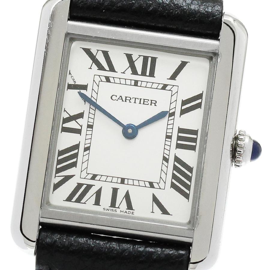 Cartier カルティエ CARTIER W5200005 タンクソロSM クォーツ レディース 美品 _849578 : CLOSER ...