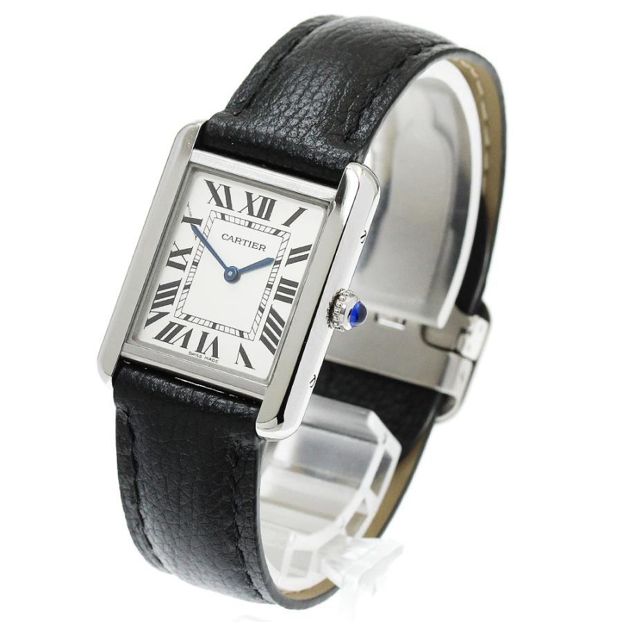 Cartier カルティエ CARTIER W5200005 タンクソロSM クォーツ レディース 美品 _849578 : CLOSER ...