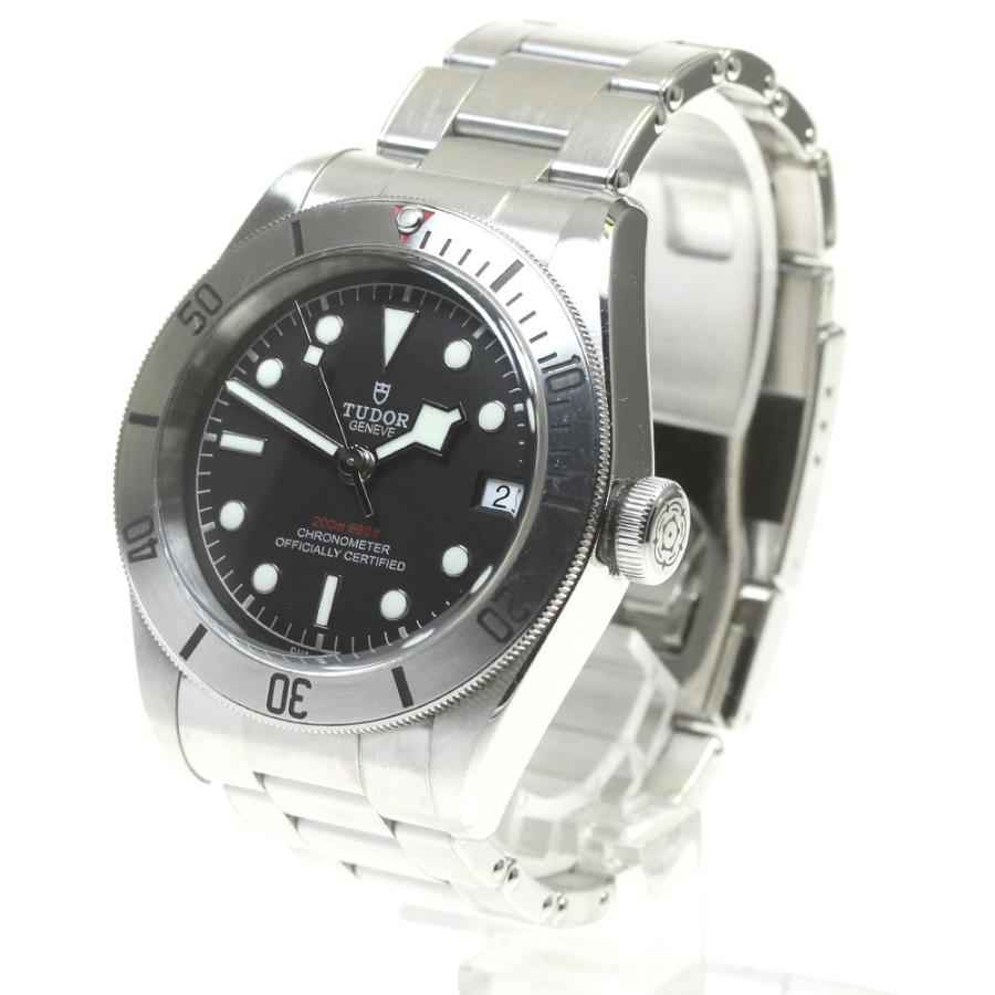 TUDOR チュードル 79730 ブラックベイ スチール デイト 自動巻き メンズ 保証書付き_849687 : CLOSER Yahoo ...