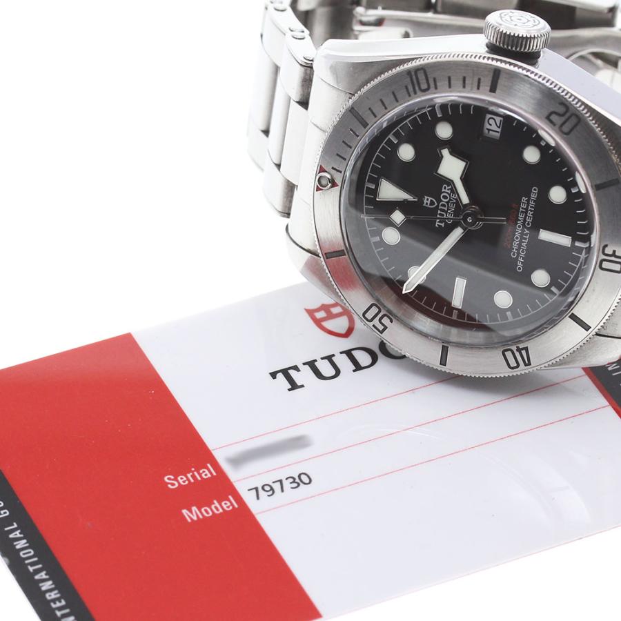 チュードル TUDOR 79730 ブラックベイ スチール デイト 自動巻き メンズ 保証書付き_849694 : 849694 ...