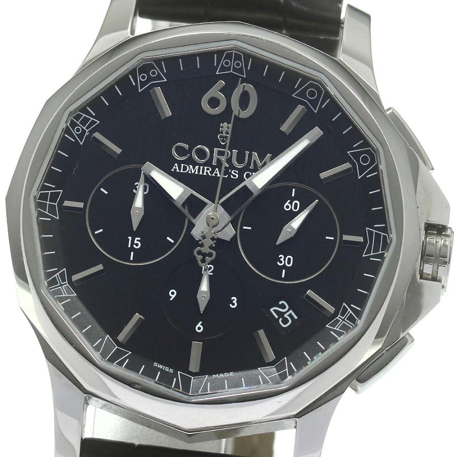 CORUM コルム 01.0096 アドミラルズカップ レジェンド42 クロノグラフ 自動巻き メンズ 良品 _849799【ev15】 : CLOSER Yahoo!ショップ - 通販 ...