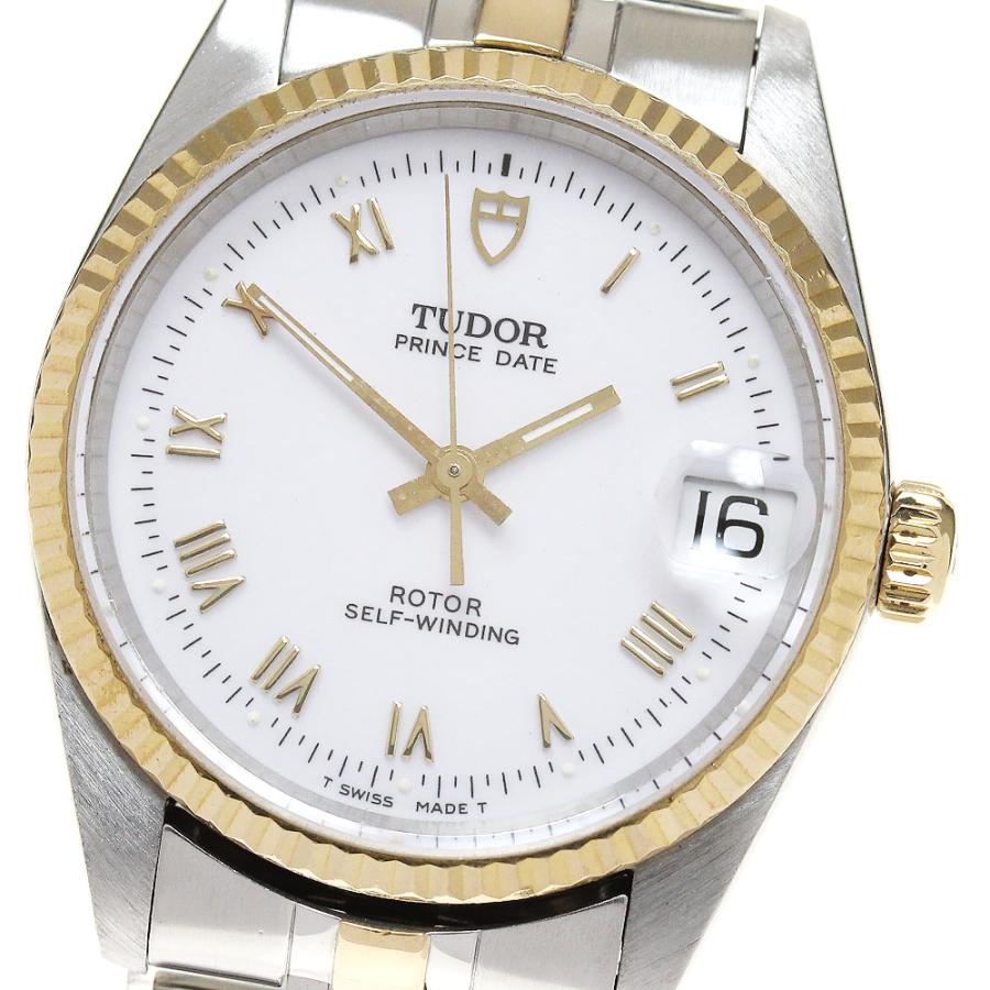 TUDOR チュードル 72033 プリンス デイト YGコンビ 自動巻き ボーイズ _849817 : CLOSER Yahoo!ショップ - 通販 - Yahoo!ショッピング