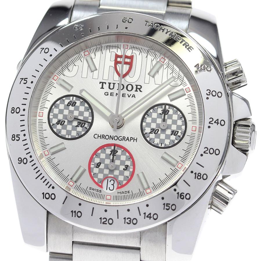 TUDOR チュードル 20300 スポーツライン クロノグラフ 自動巻き メンズ 良品 _849849 : CLOSER Yahoo ...