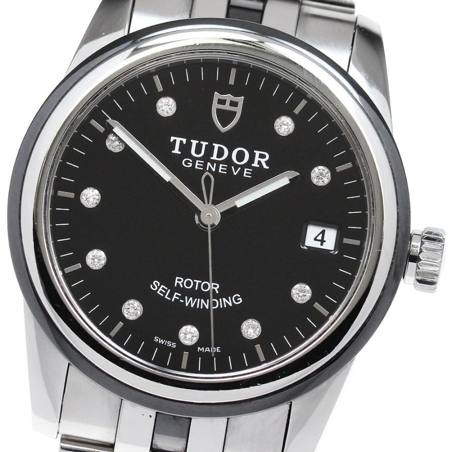 TUDOR チュードル 55010 グラマーデイト 10Pダイヤ 自動巻き メンズ _849860 : CLOSER Yahoo!ショップ - 通販 - Yahoo!ショッピング