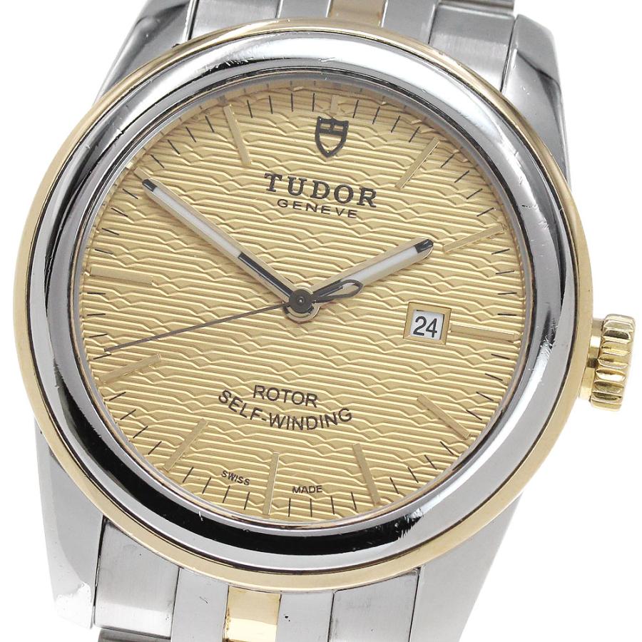 TUDOR チュードル 53003 グラマー デイト YGコンビ 自動巻き レディース _849862 : CLOSER Yahoo!ショップ - 通販 - Yahoo!ショッピング