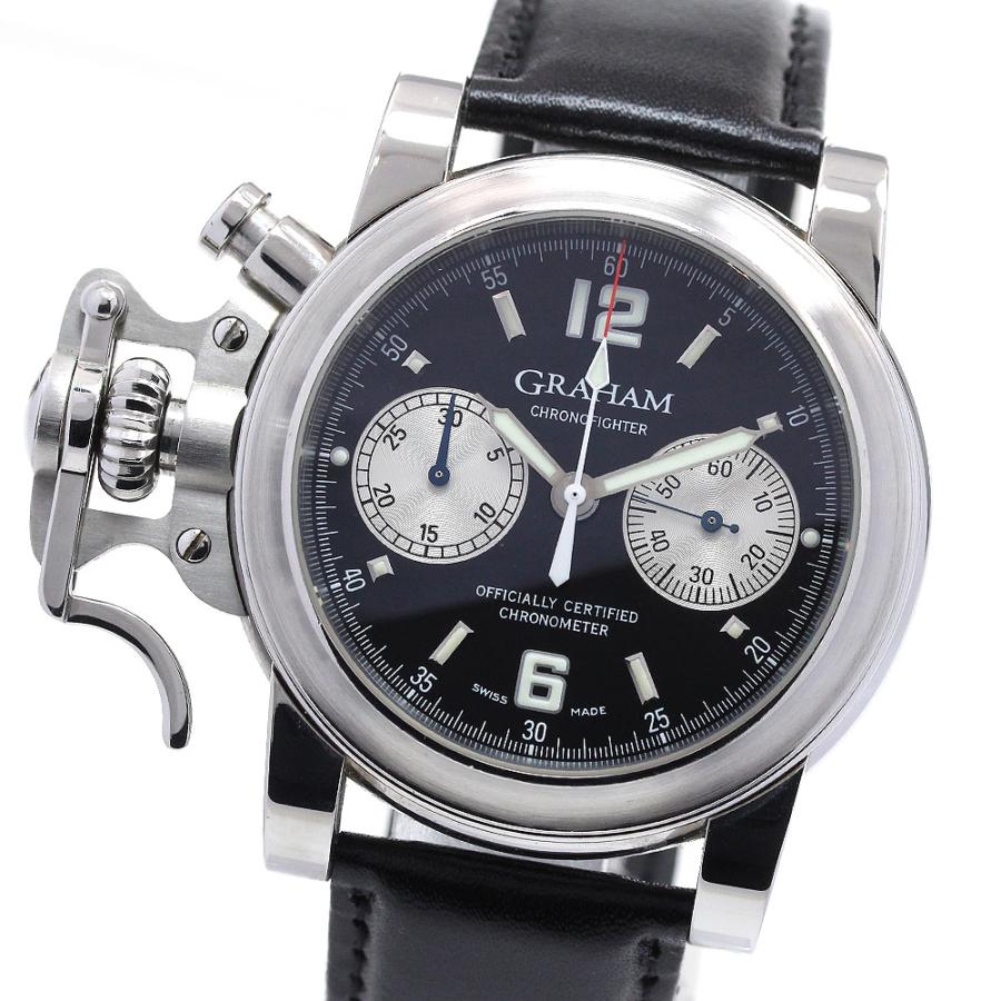 GRAHAM（グラハム） GRAHAM 2CFAS.B01A.L31B クロノファイター クロノグラフ 自動巻き メンズ _860400 ...