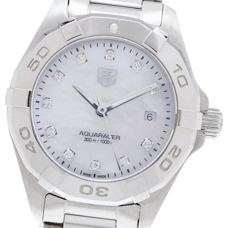 タグホイヤー TAG HEUER WAY1413.BA0920 アクアレーサー 11Pダイヤ クォーツ レディース 保証書付き_860599 : 860599 : CLOSER Yahoo ...