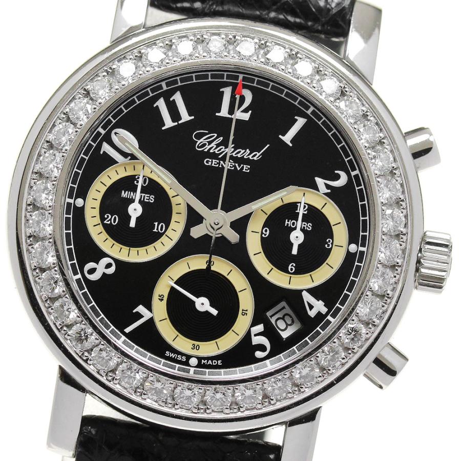 Chopard ショパール 8356 ミッレミリア デイト クロノグラフ ダイヤベゼル クォーツ メンズ 保証書付き_861437 : CLOSER Yahoo!ショップ - 通販 ...