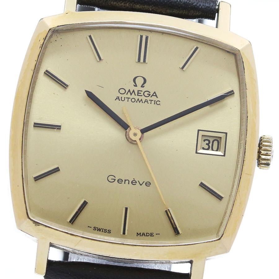 OMEGA オメガ Ref.162.0042 ジュネーブ スクエア デイト Cal.1481 自動巻き メンズ _861466【ev15】 : CLOSER Yahoo!ショップ - 通販 ...