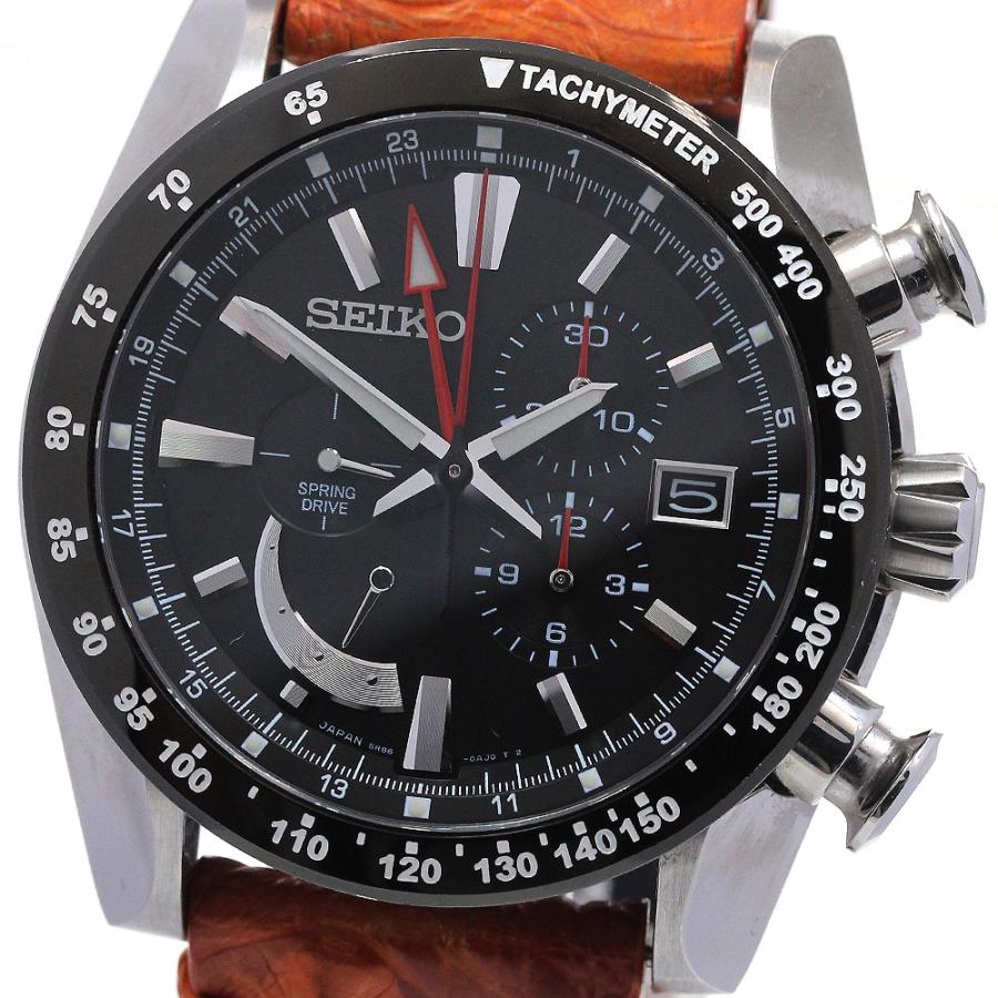 SEIKO（セイコー） SEIKO SAEA003/5R86-0AL0 ブライツ アナンタ デイト クロノグラフ スプリングドライブ メンズ ...