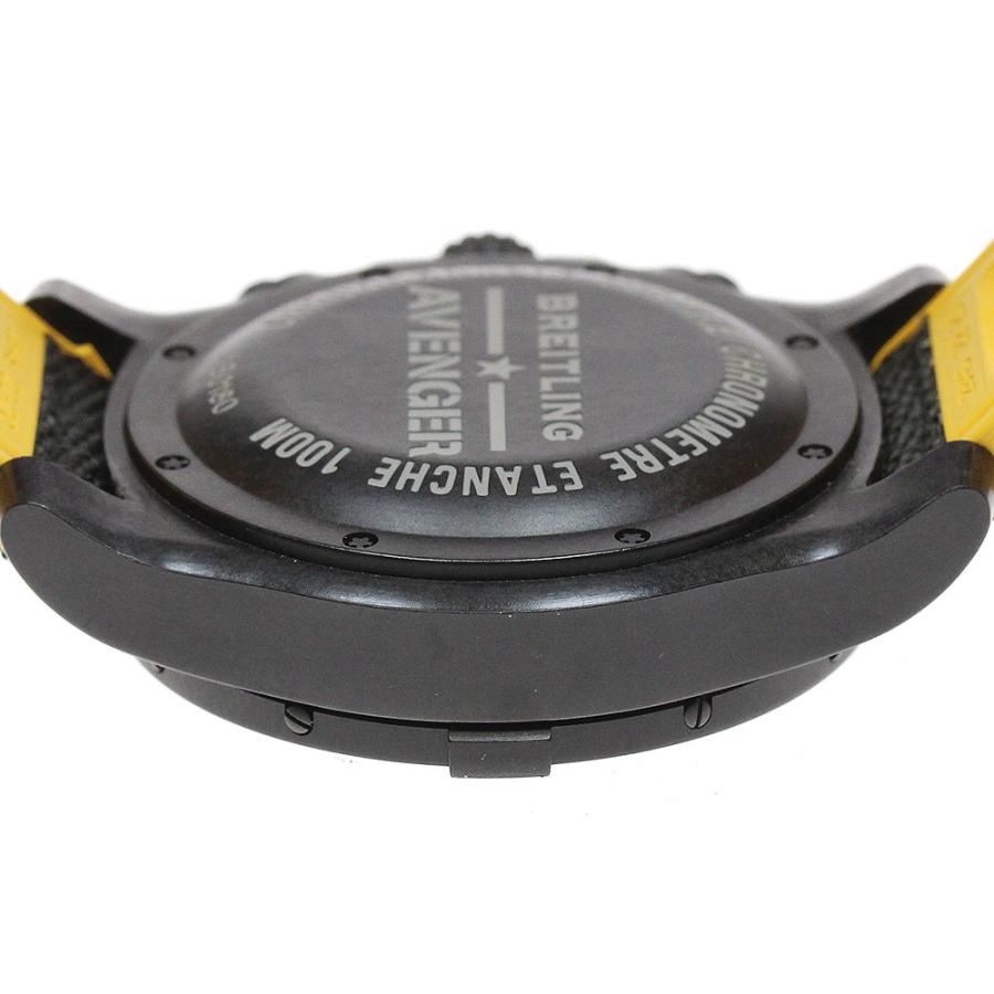 ブライトリング BREITLING XB0180E4 / BF31 アベンジャー ハリケーン クロノグラフ 自動巻き メンズ 良品 箱・保証書 ...