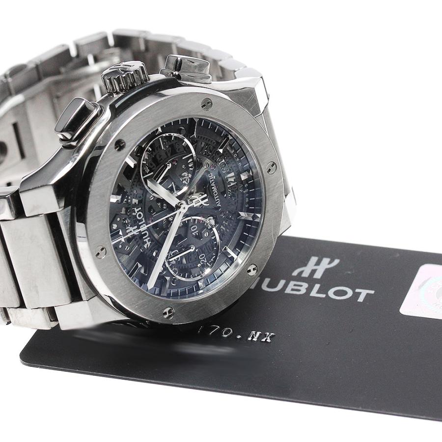 HUBLOT（ウブロ） HUBLOT 528.NX.0170.NX クラシックフュージョン アエロフュージョン クロノグラフ チタニウム 自動 ...
