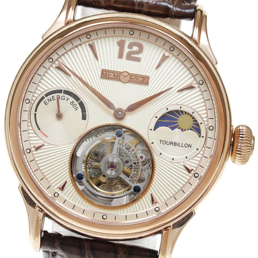 メモリジン MEMORIGIN 4894379020419 エバーラスティング ムーンフェイズ 手巻き メンズ _861873 ...