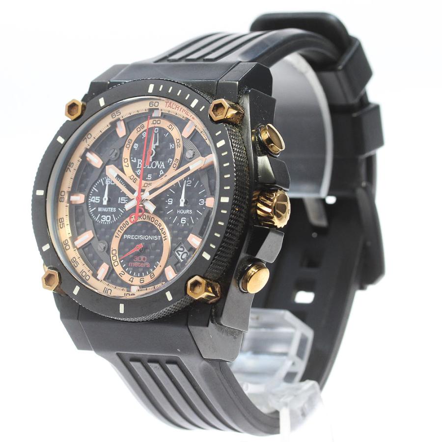 ブローバ BULOVA 98B181 プレシジョニスト クロノグラフ クォーツ メンズ 内箱・保証書付き_862012 : 862012 ...