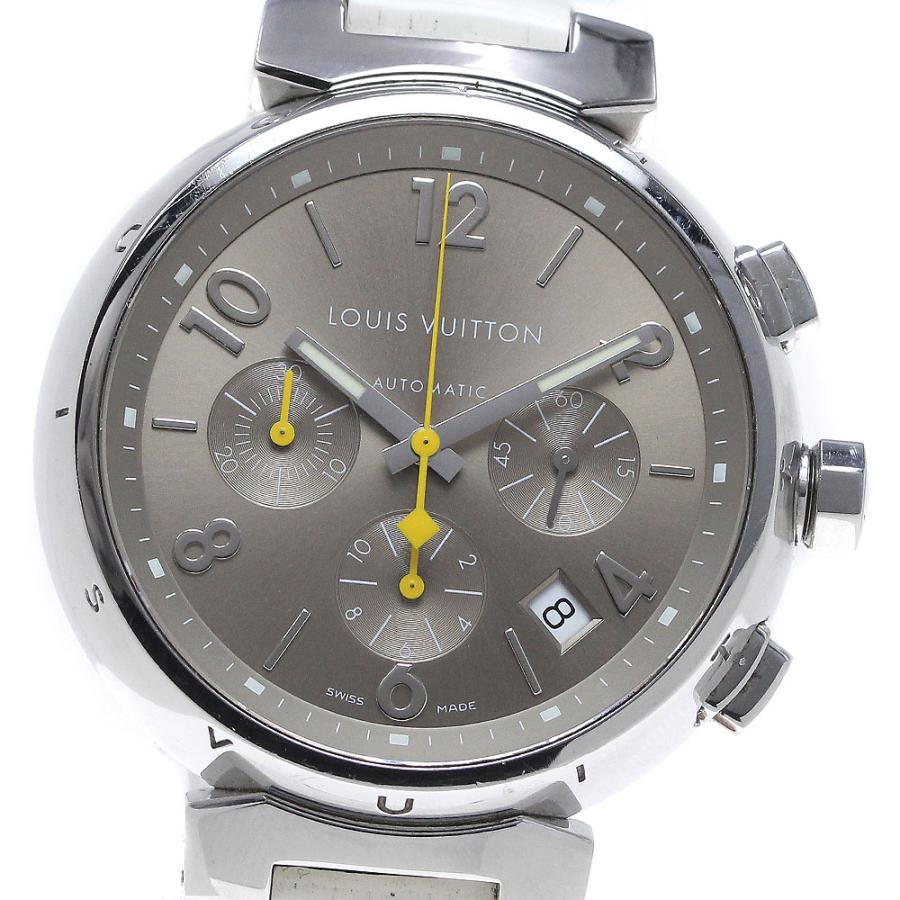LOUIS VUITTON ルイ・ヴィトン Q1122 タンブール クロノグラフ 自動巻き メンズ _862106 : CLOSER ...