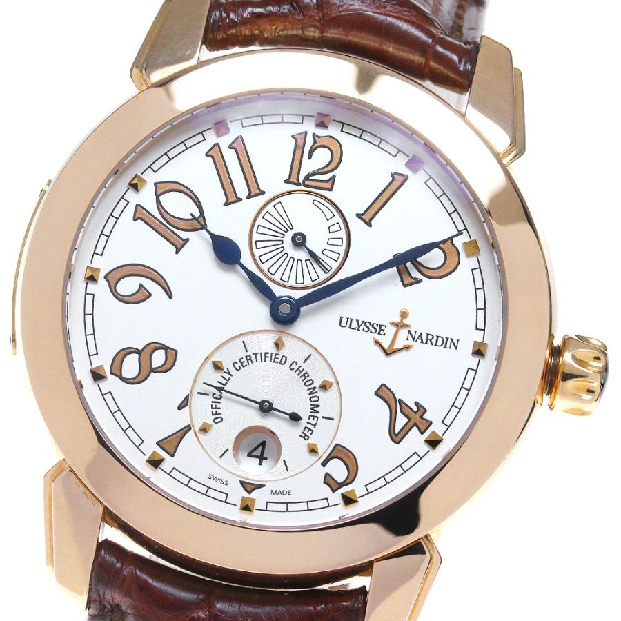 ユリス・ナルダン Ulysse Nardin 276-88 K18PG デイト 自動巻き メンズ 箱・保証書付き_862562 : 862562 : CLOSER Yahoo!ショップ ...