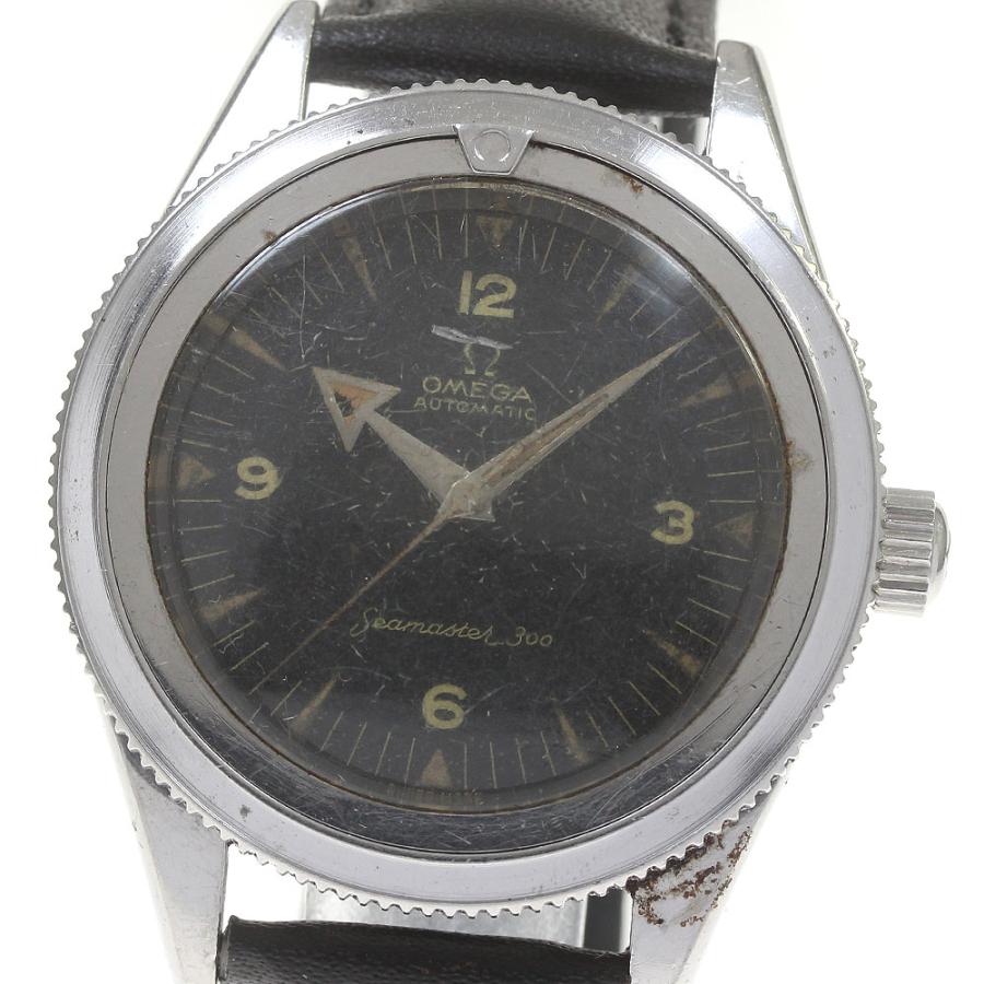 OMEGA オメガ 2913-3SC シーマスター300 ヴィンテージ cal.501 自動巻き メンズ _862991 : CLOSER ...