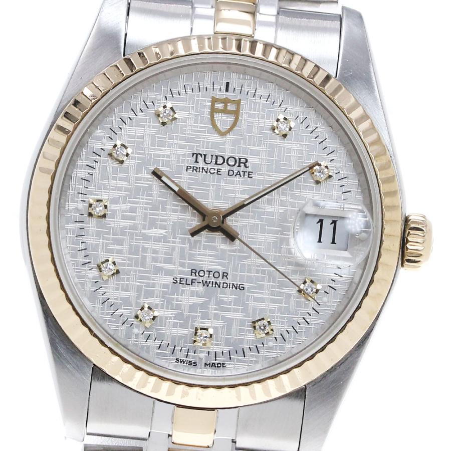TUDOR チュードル 74033G プリンスデイト 10Pダイヤ 自動巻き メンズ _863462 : CLOSER Yahoo!ショップ - 通販 - Yahoo!ショッピング