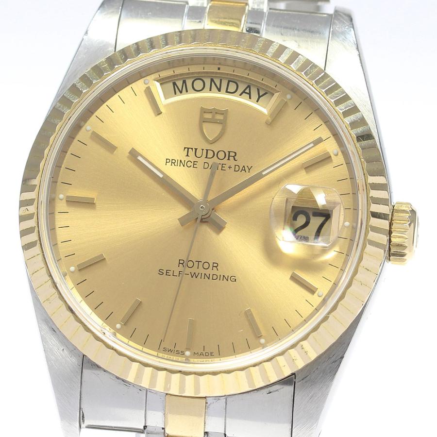 チュードル TUDOR 76213 プリンス デイトデイ 自動巻き メンズ _863482 : 863482 : CLOSER Yahoo!ショップ - 通販 - Yahoo!ショッピング
