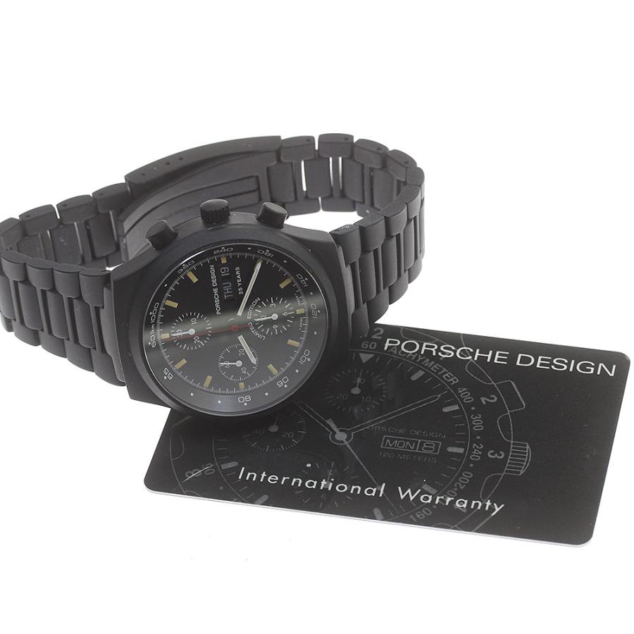 ポルシェデザイン Porsche Design 6625.11 エテルナ ヘリテージ 25周年記念 クロノグラフ デイデイト 自動巻き 美品 ...