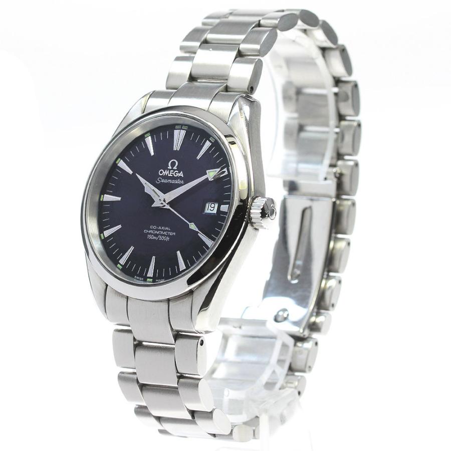 OMEGA オメガ 2503.80 シーマスター アクアテラ デイト 自動巻き メンズ 保証書付き_863956 : CLOSER Yahoo ...